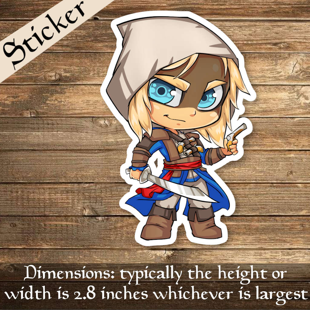 Edward Kenway Chibi Edward Kenway By Briciocl On DeviantArt