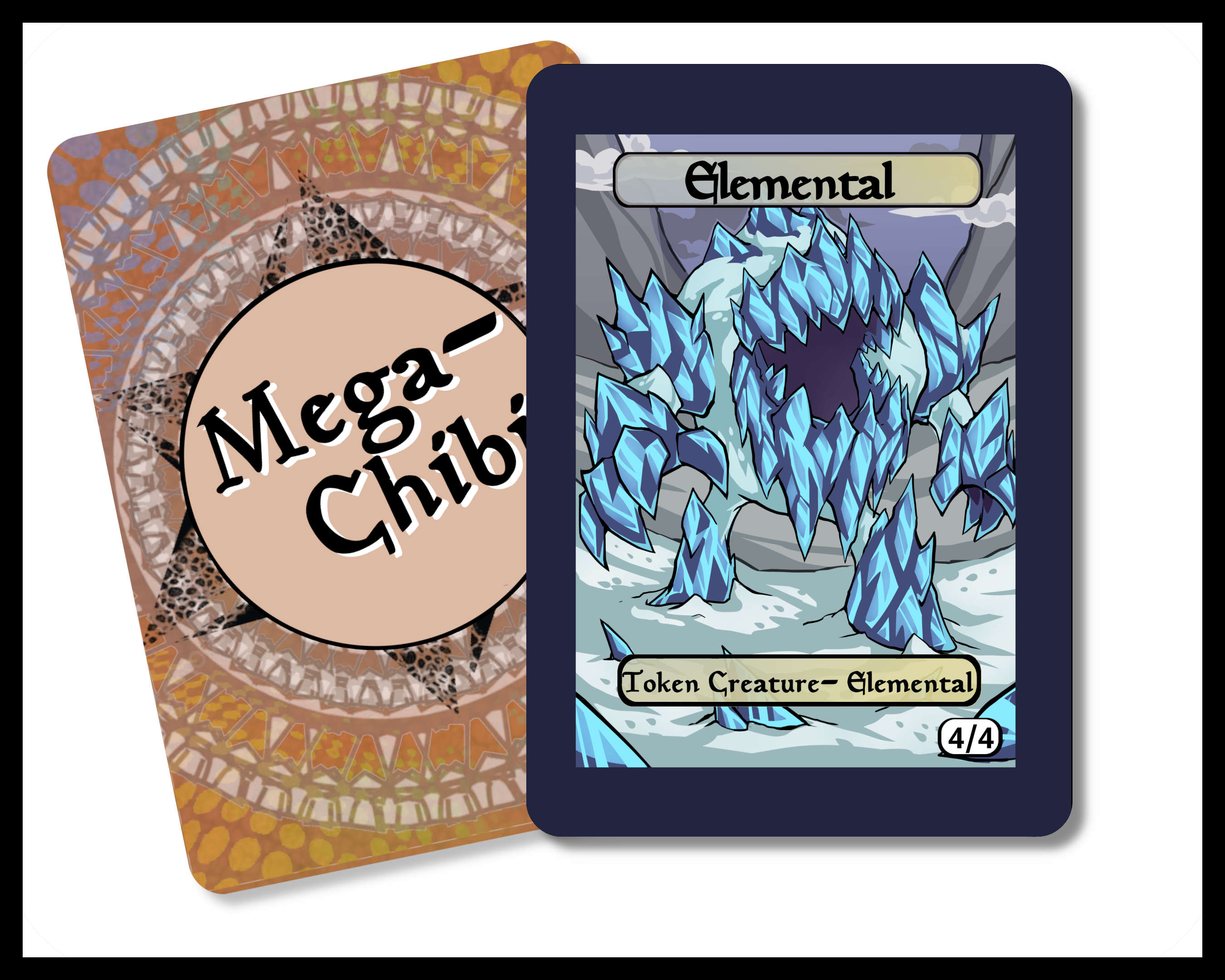 Elemental 4-4 Token – Mega Chibi