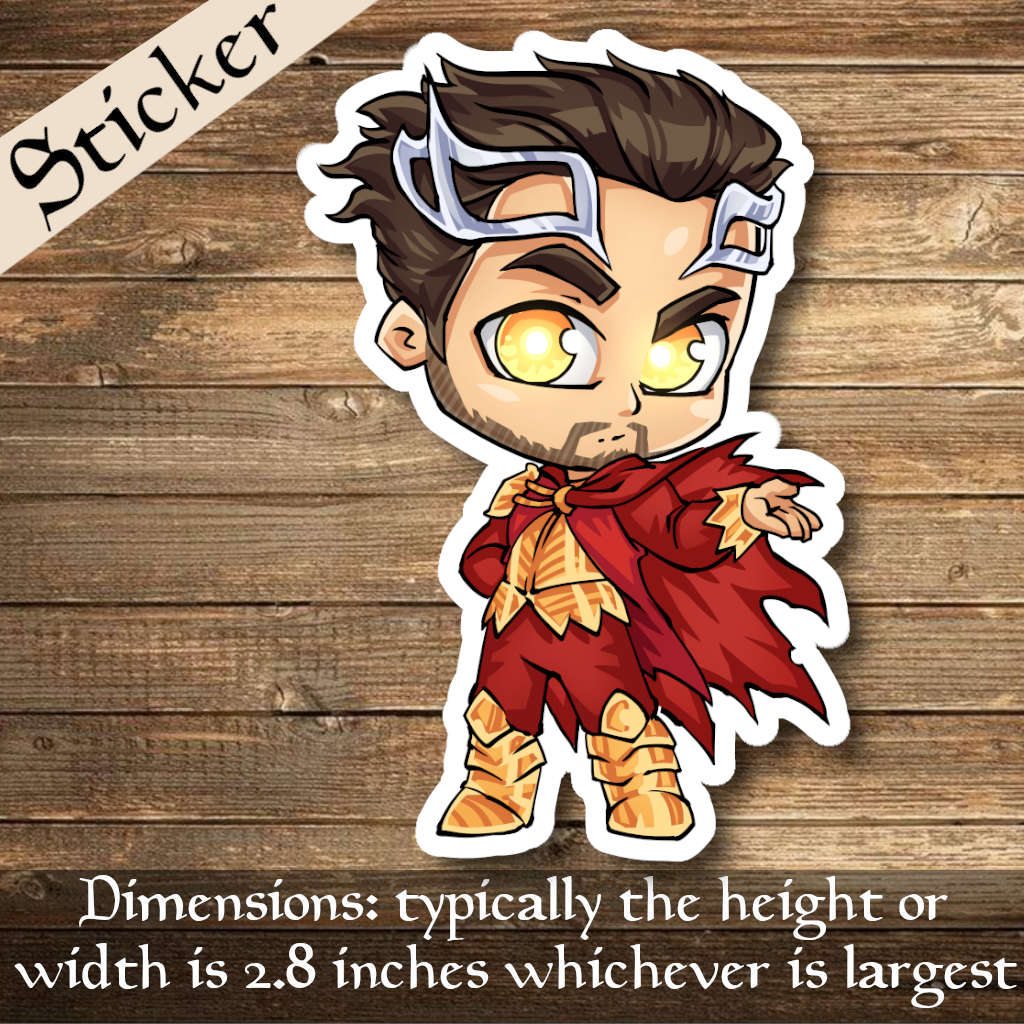 Goddric, Cloaked Reveler – Mega Chibi