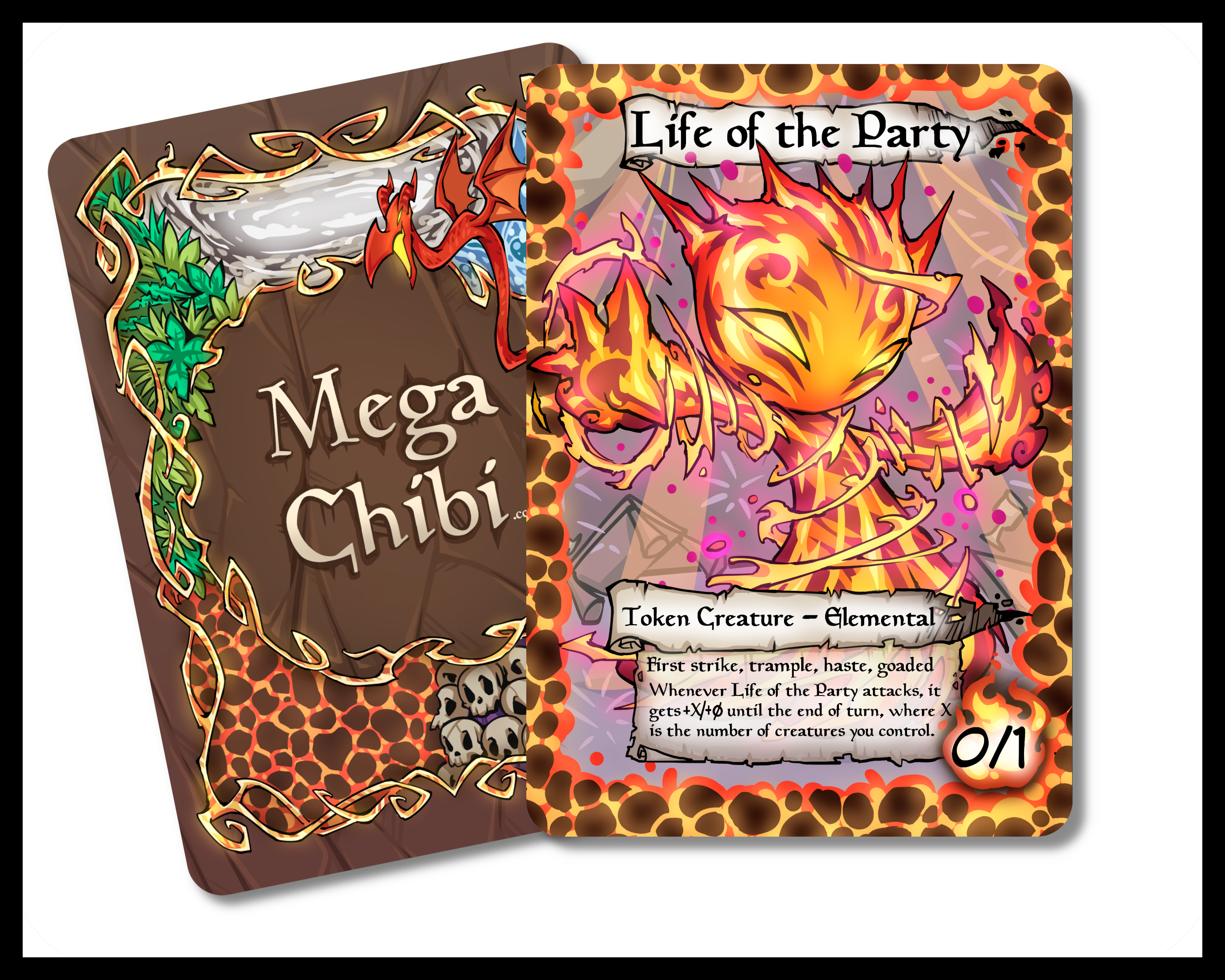 Life of the Party (token) – Mega Chibi