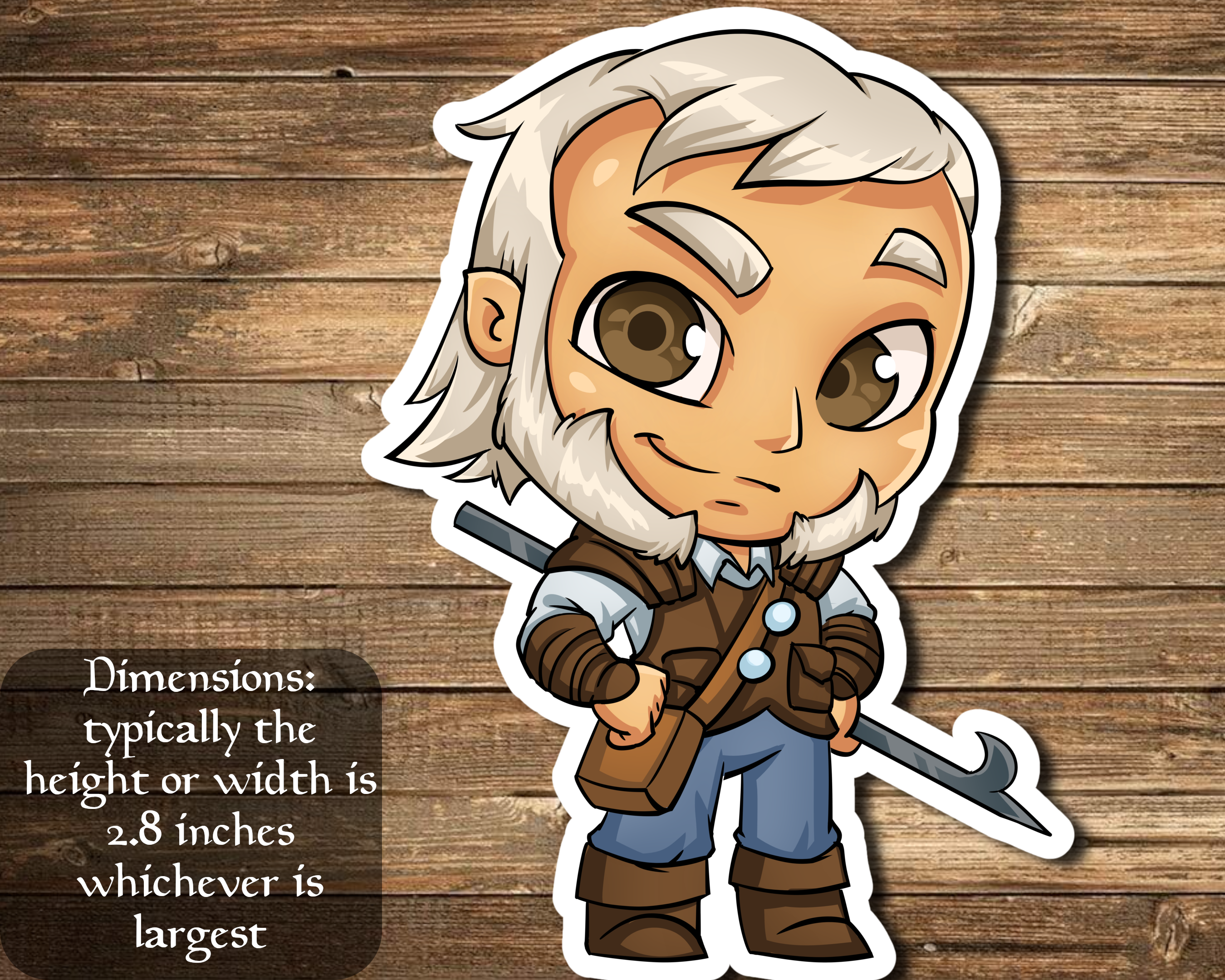 Oswald Fiddlebender – Mega Chibi