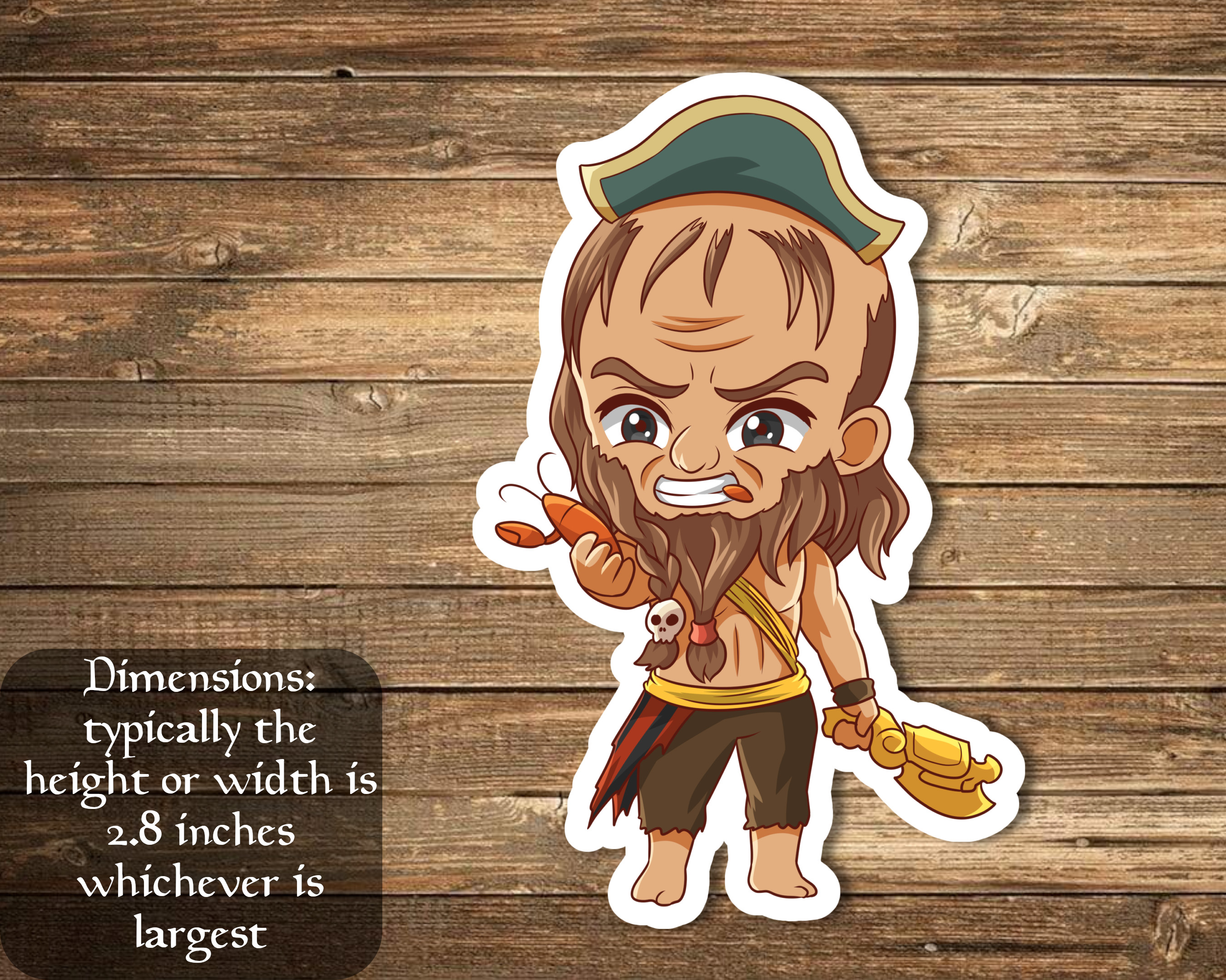 Dargo, the Shipwrecker – Mega Chibi