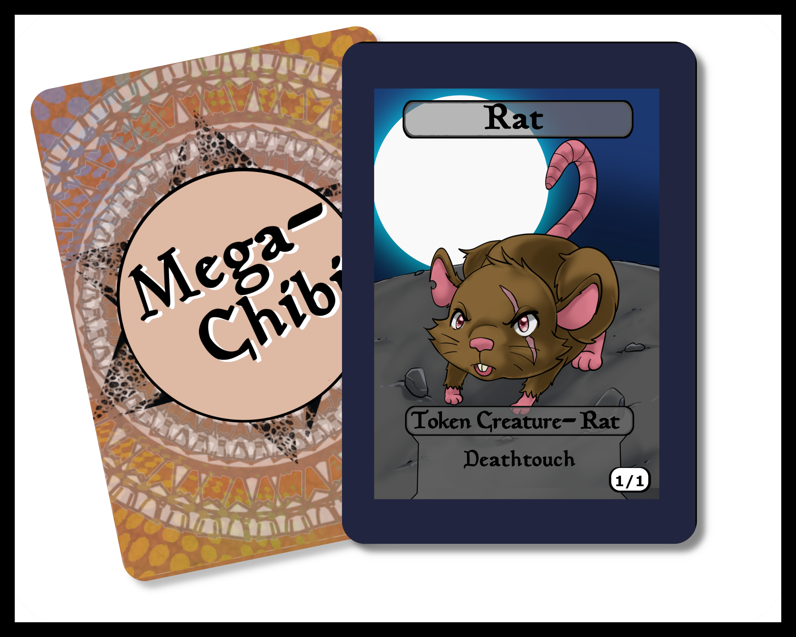 Rat 1-1 Deathtouch Token – Mega Chibi