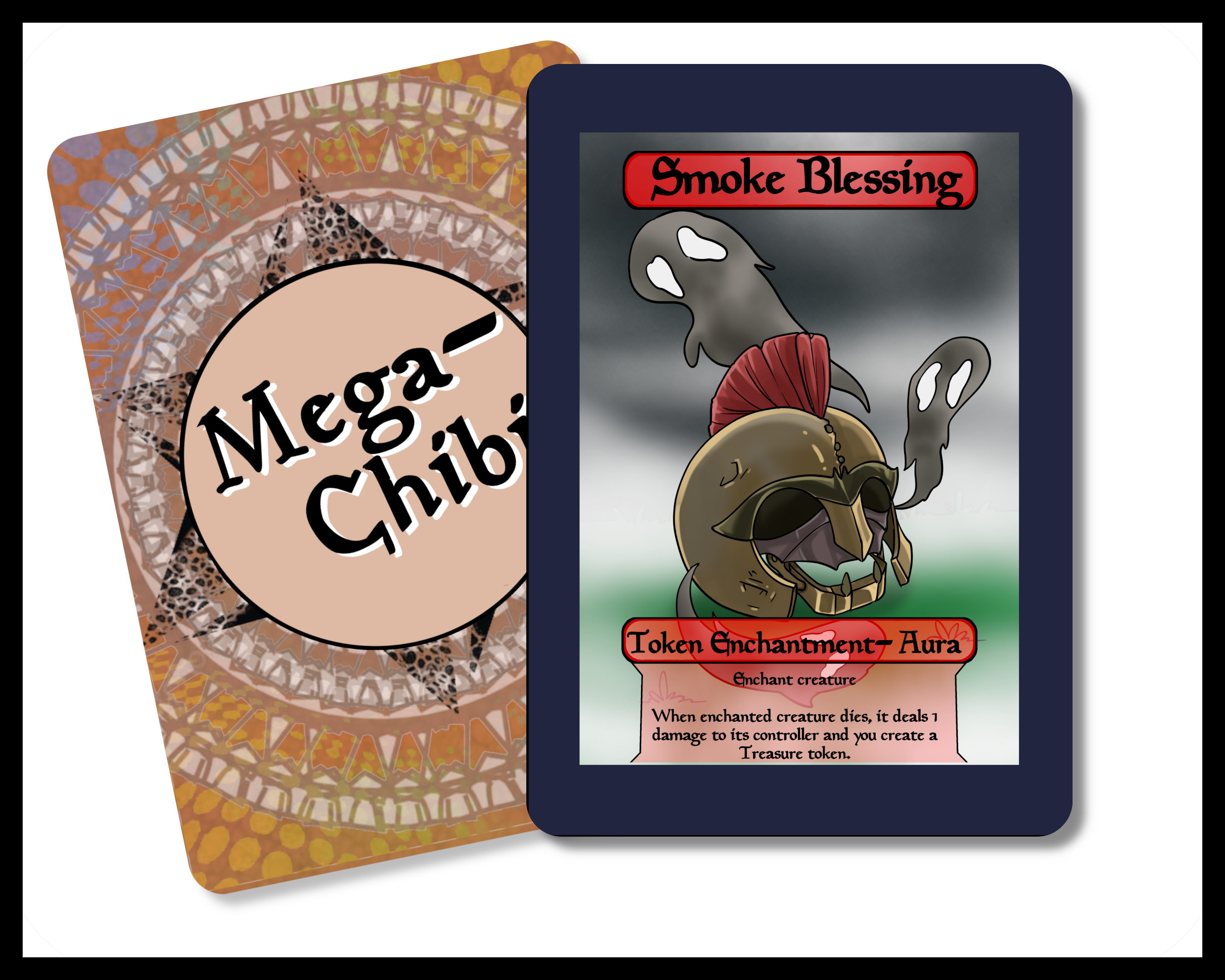 Smoke Blessing Creature Token – Mega Chibi