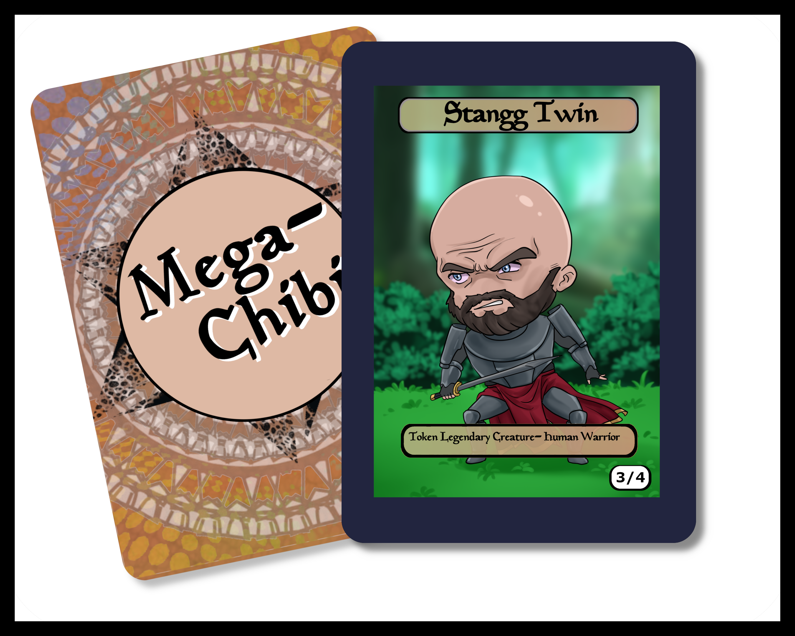 Stangg Twin 3-4 Token – Mega Chibi