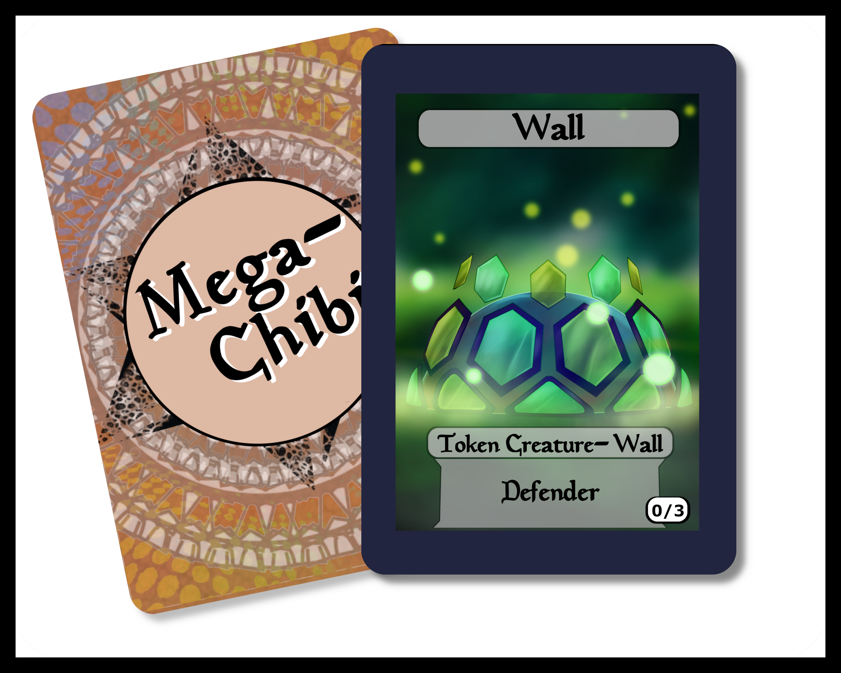 Wall 0-3 Creature Token – Mega Chibi