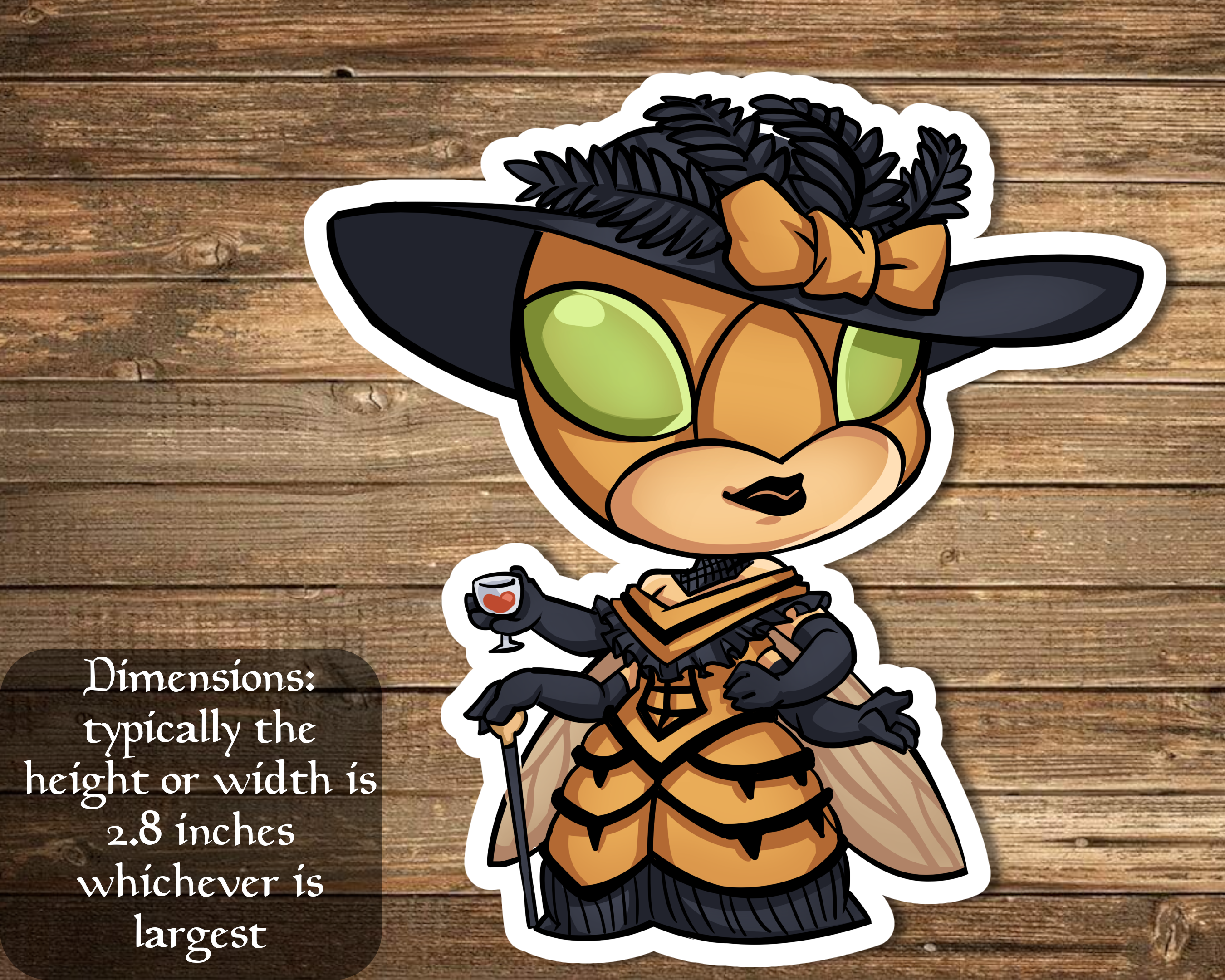 Xira, the Golden Sting – Mega Chibi
